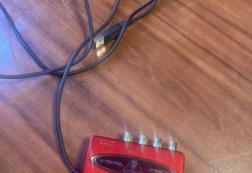 Звуковая карта behringer UCA 202 U-control
