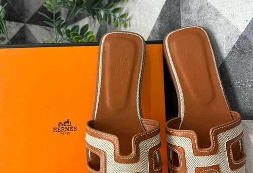 Шлепанцы женские hermes