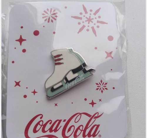 Новогодние значки Coca-Cola