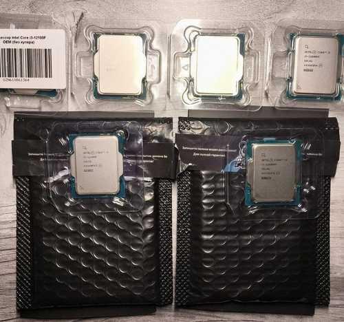 Intel Core i3, i5 12100f, 12400f, 13400f, 12600kf