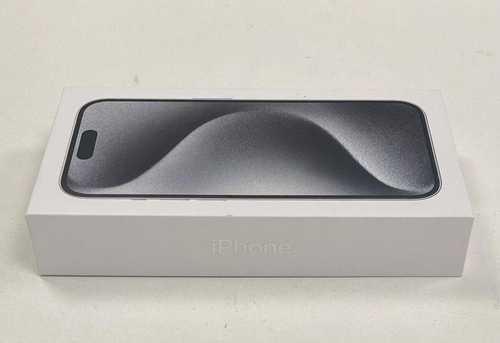 Коробка iPhone 15 Pro White Titanium (белый)