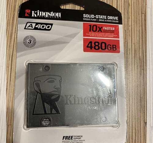 Kingston 480 гб Внутренний SSD A400