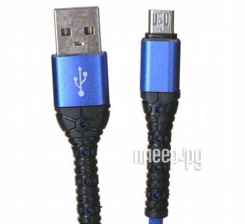 Red Line USB microusb 3А Blue ут000034237