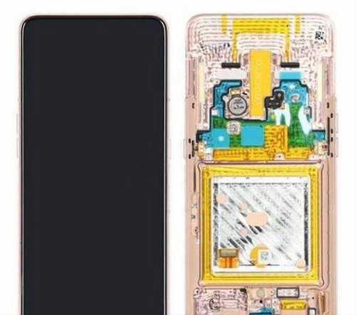 Дисплей Samsung A805F Galaxy A80 в рамке оригинал