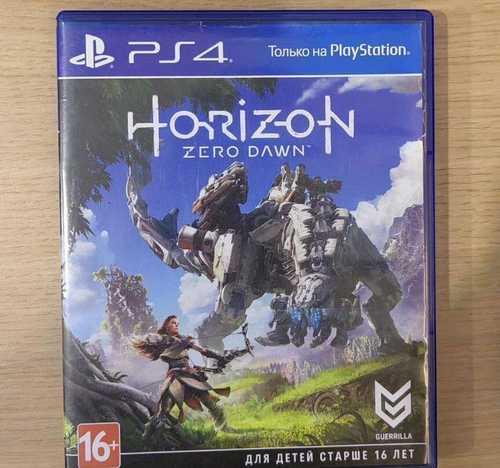 Horizon Zero Dawn ps4 диск