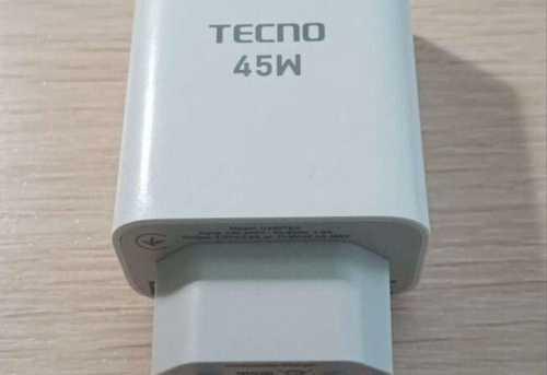 Зарядное устройство Tecno. Оригинал