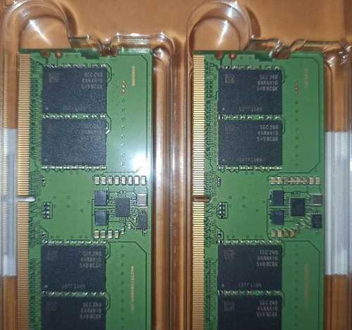 Оперативная память 16Гб (8х2) SO-dimm DDR5 Samsung