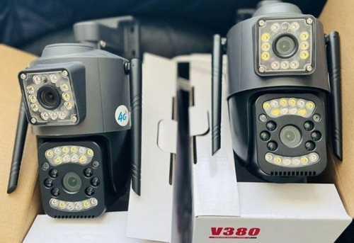 4G Камера видеонаблюдения V380 Pro комплект