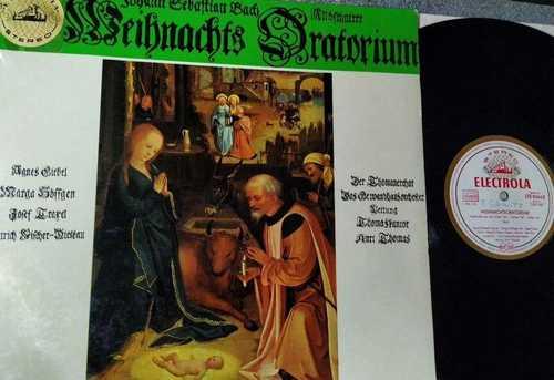 Bach Бах Рождественская оратория винил Германия