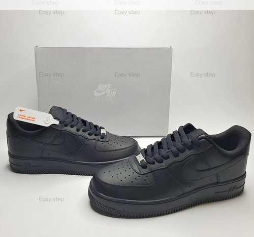 Nike air force 1 black черные