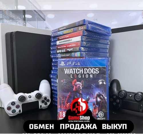 Watch dogs legion ps4 диск