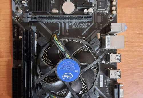 Intel core i5 9400f+плата+память