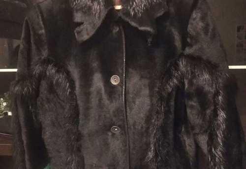 Куртка зимняя женская меховая