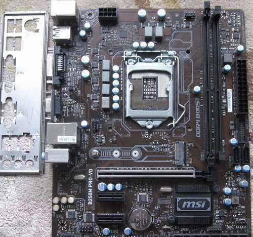 Мат. плата MSI B250M PRO-VD LGA1151