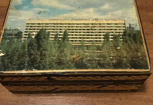 Шкатулка деревянная, времён СССР