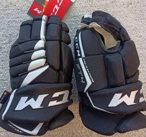 Перчатки CCM JetSpeed FT4 SR black/15"