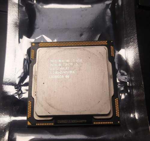 Процессор Intel Core i5-650