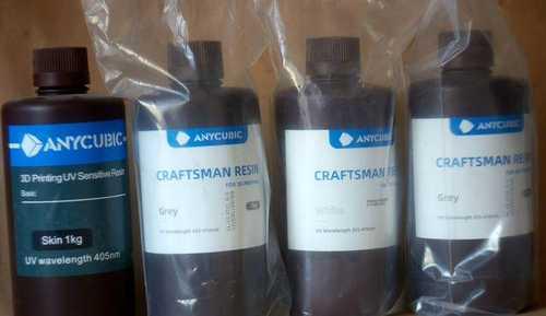 Фотополимерная смола Anycubic Craftsman Resin 3L