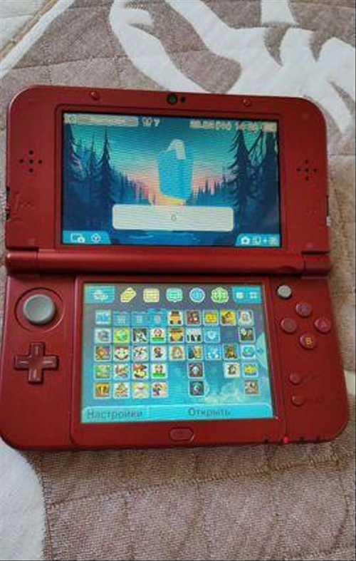 New nintendo 3ds xl прошитая