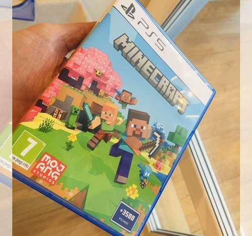 Minecraft ps5 абсолютно новый