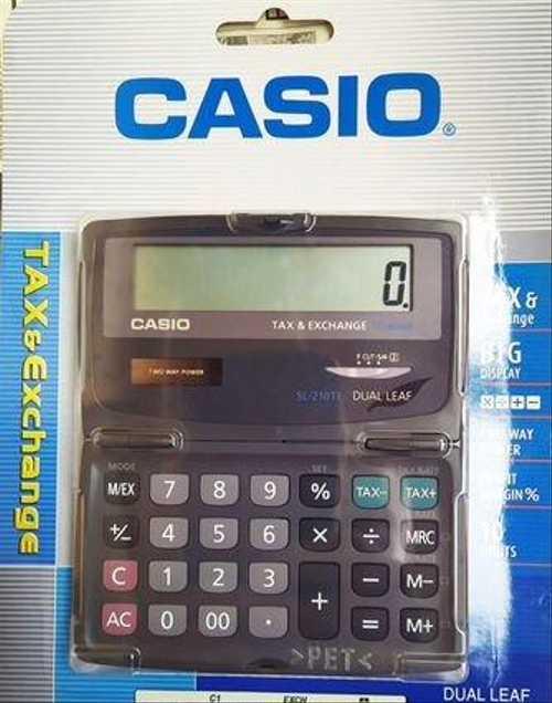 Калькулятор карманный casio