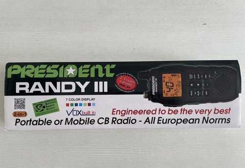Радиостанция President Electronics randy III