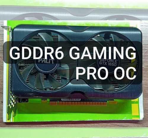 Palit gtx 1650 gp OC gddr6