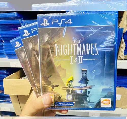 Little nightmares 1 2 ps4 диск