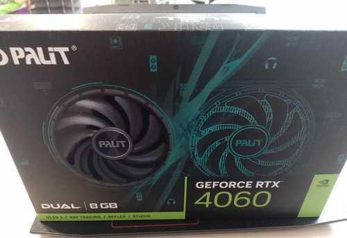 Коробка rtx4060 palit dual