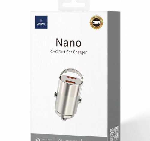 Азу WiWU Nano Series 30 Вт USB-C USB-C