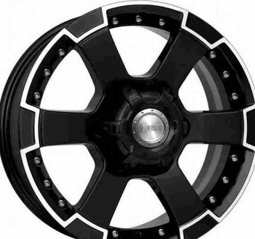 Диски кик M56 (KC593) 7,0x16 6x139,7 ET:30 106.1 алмаз черный