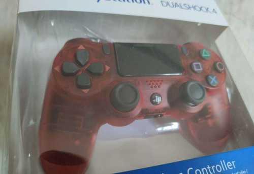 Новый Джойстик Sony PS4 красный