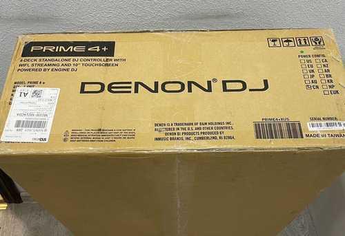 Denon dj prime 4 + plus в наличии новый