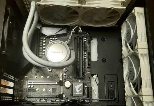 Материнская плата b550+5800x3d+32gb