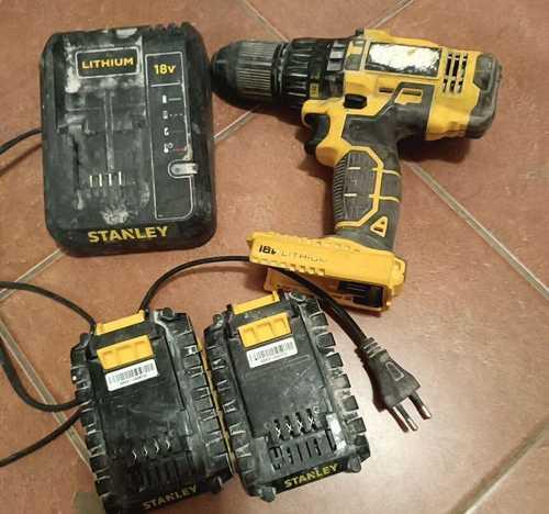 Шуруповерт Stanley 18v оригинал