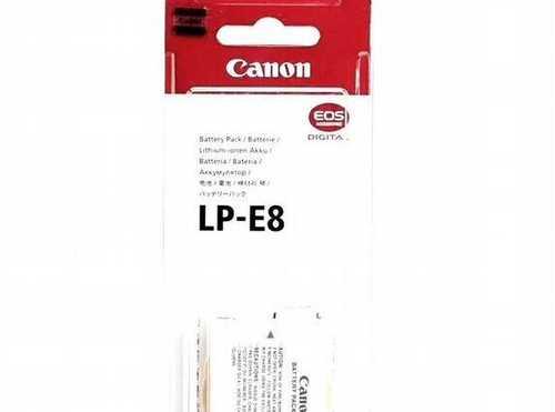 Аккумулятор Canon LP-E8 новый с гарантией