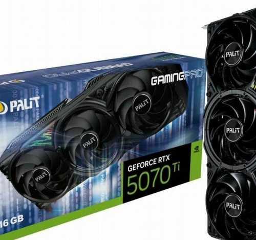 Видeокаpтa Pаlit GеFоrсе rtх 5070 Ti gаmingрrо