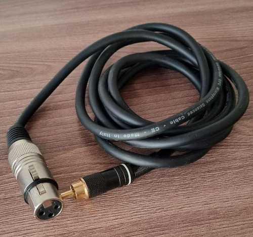 Кабель XLR RCA