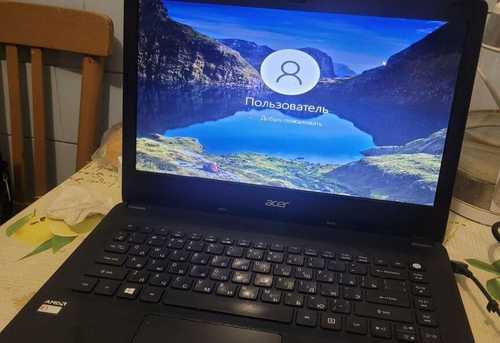 Ноутбук 14" Acer Aspire ES1-422, 500 ГБ, E1-7010, RAM 4 ГБ, Radeon R2