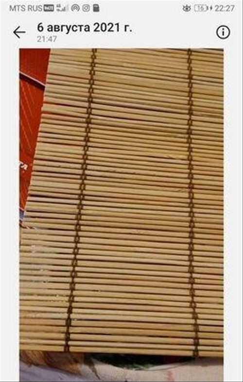 Бамбуковые коврики под роллы для суши