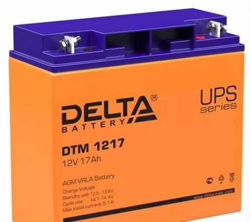 Аккумулятор Delta DTM 1217 новые