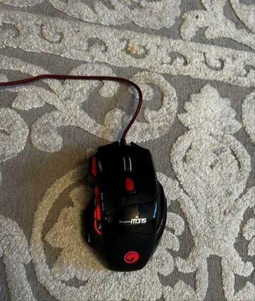 Игровая мышь marvo M315+G1 Black USB