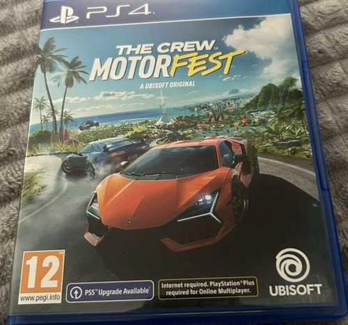 The crew motorfest ps4 диск