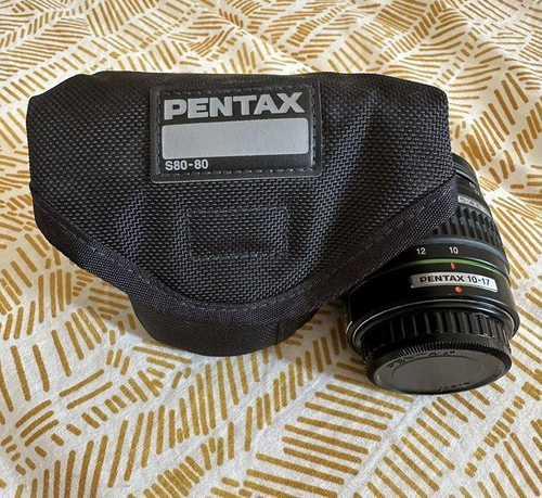 Объектив Pentax smc P-DA Fish-Eye 10-17mm ED (IF)