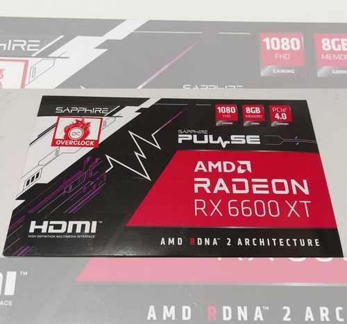 Продаётся видеокарта AMD Radeon RX 6600 XT