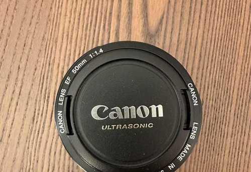 Объектив Canon 50mm 1.4