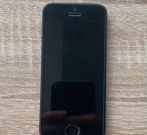 Телефон iPhone 5 32Гб черный