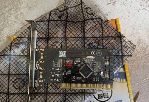 Контроллер pci SATA