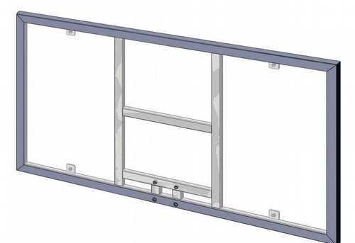 Щит баскетбольный ZSO игровой 1050х1800 мм, Оргст
