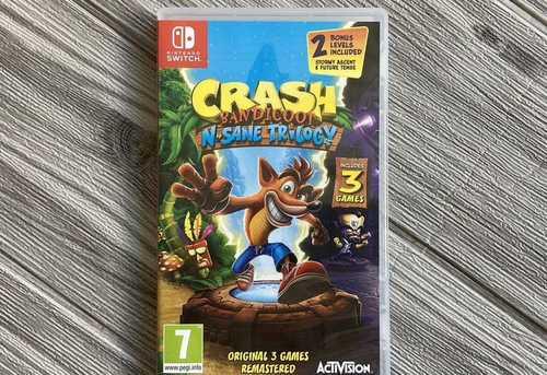 Crash Bandicoot n Sane Trilogy Switch игры